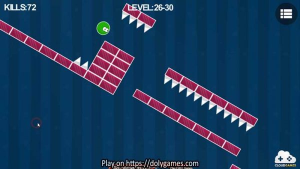 GREEN BALL Game - Fun Platformer - 100% PLAY FREE - DolyGames