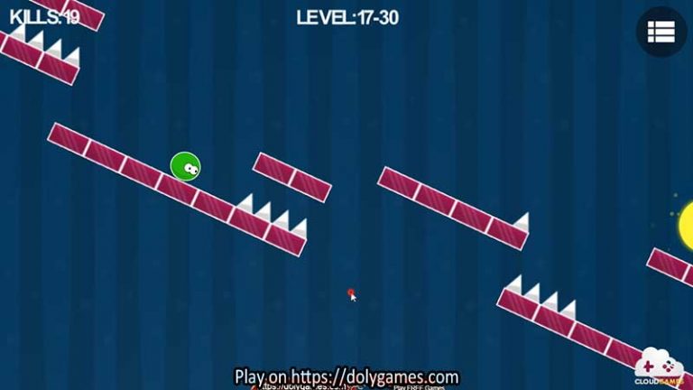 GREEN BALL Game - Fun Platformer - 100% PLAY FREE - DolyGames