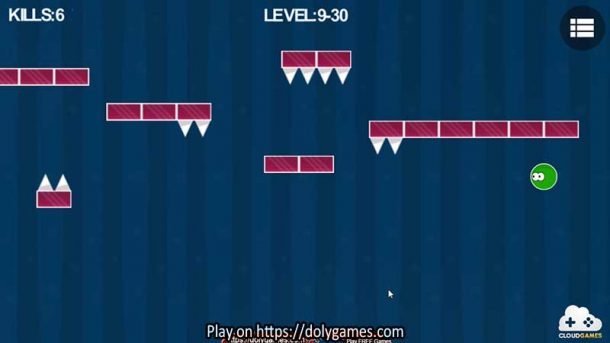 GREEN BALL Game - Fun Platformer - 100% PLAY FREE - DolyGames