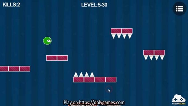 GREEN BALL Game - Fun Platformer - 100% PLAY FREE - DolyGames